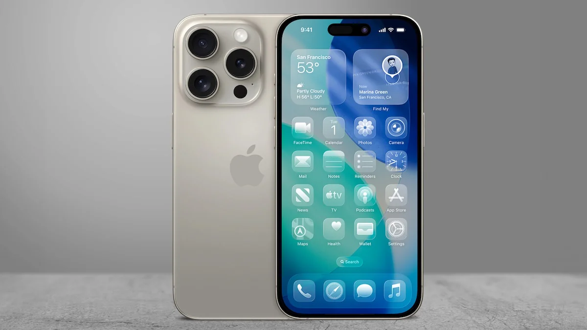 Liquid Glass mit iOS 26: Transparenzeffekt deaktivieren